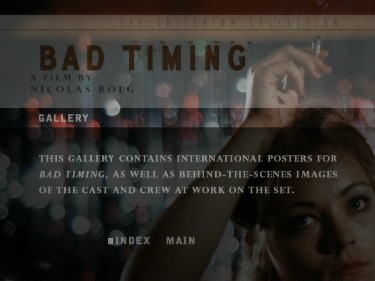 Bad Timing Art Garfunkel Theresa Russell